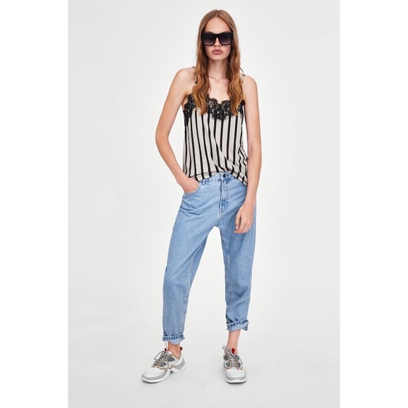 Zara | Tops | Zara Striped Tank Top | Poshmark
